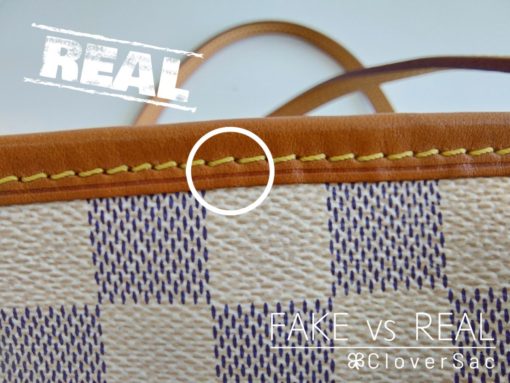 Fake vs Real Neverfull: 5 ways to spot the difference - CloverSac