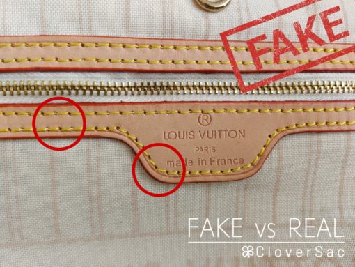 Fake vs Real Neverfull: 5 ways to spot the difference - CloverSac