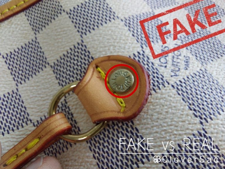 Fake vs Real Neverfull: 5 ways to spot the difference - CloverSac