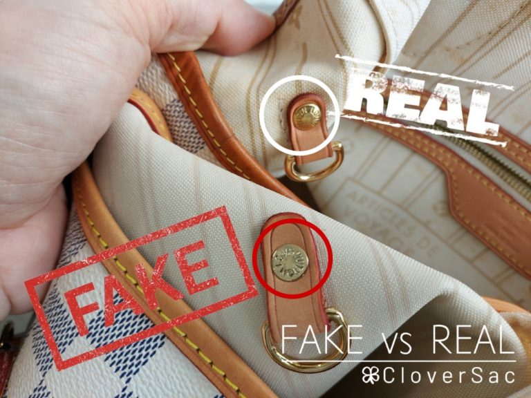 Fake vs Real Neverfull: 5 ways to spot the difference - CloverSac