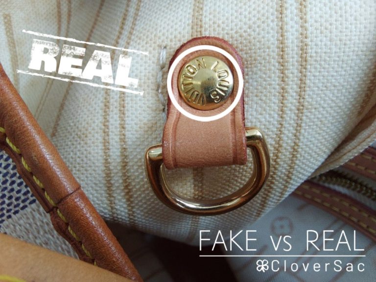 Fake vs Real Neverfull: 5 ways to spot the difference - CloverSac